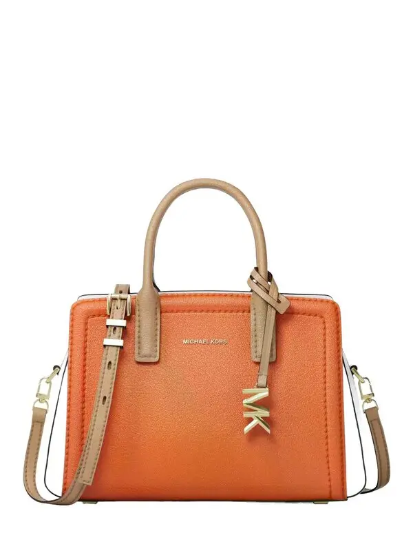 Michael Kors Laila Medium Satchel - Orange