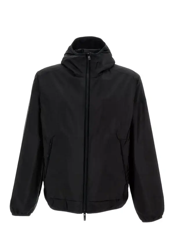 Moncler Hooded Zip Jacket - Black