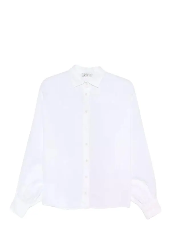 SOSUE Antonia Shirt - White