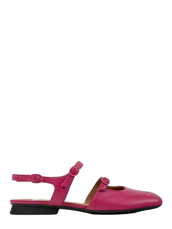Camper Casi Myra Buckle Leather Sandals - Pink