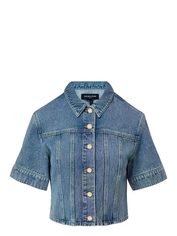 Veronica Beard Malcom Denim Jacket - Blue