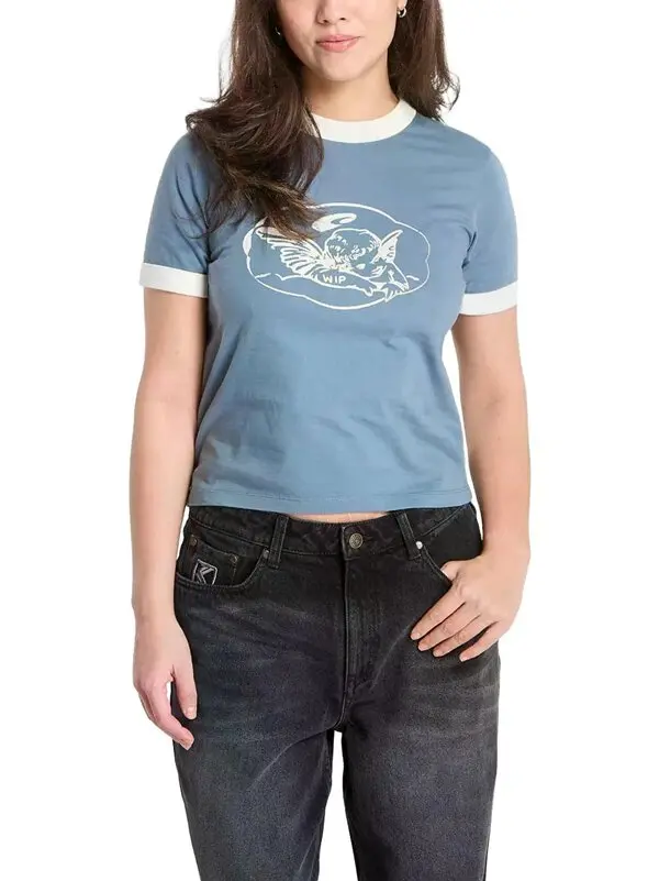 Carhartt Work In Progress Ringer T-shirt - Blue