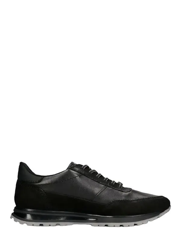 BUGATTI Panelled Logo-print Sneakers - Black