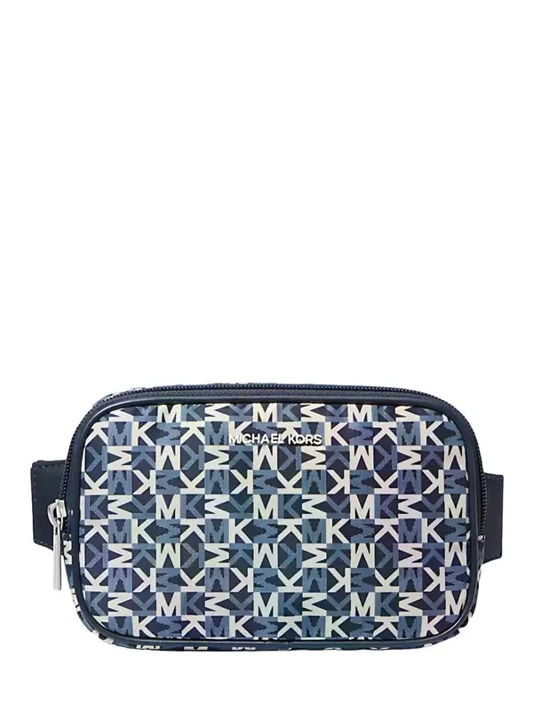 Michael Kors Khai Monogram Belt Bag - Blue