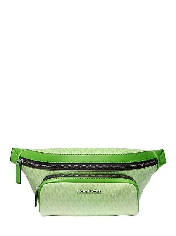 Michael Kors Cooper Monogram Belt Bag - Green