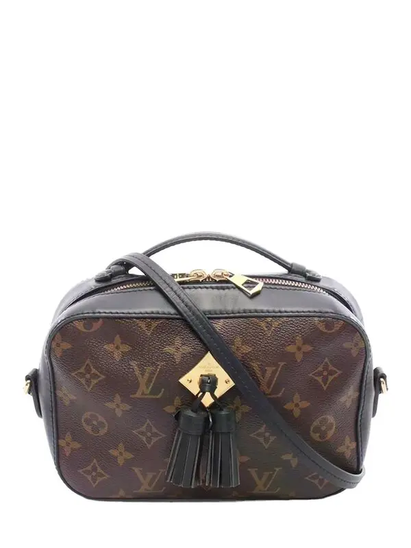 LOUIS VUITTON 2018 Monogram Saintonge Satchel - Brown