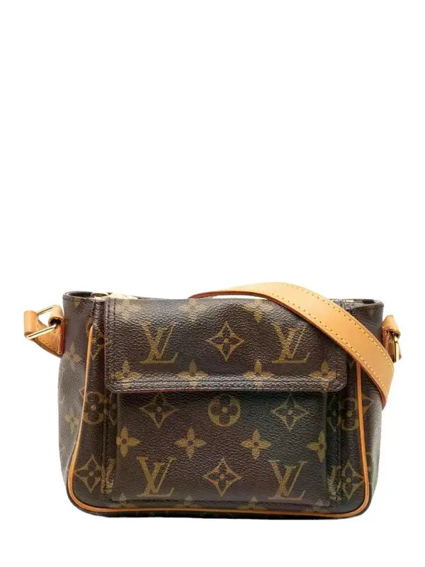 LOUIS VUITTON 2004 Monogram Viva Cite Pm - Brown