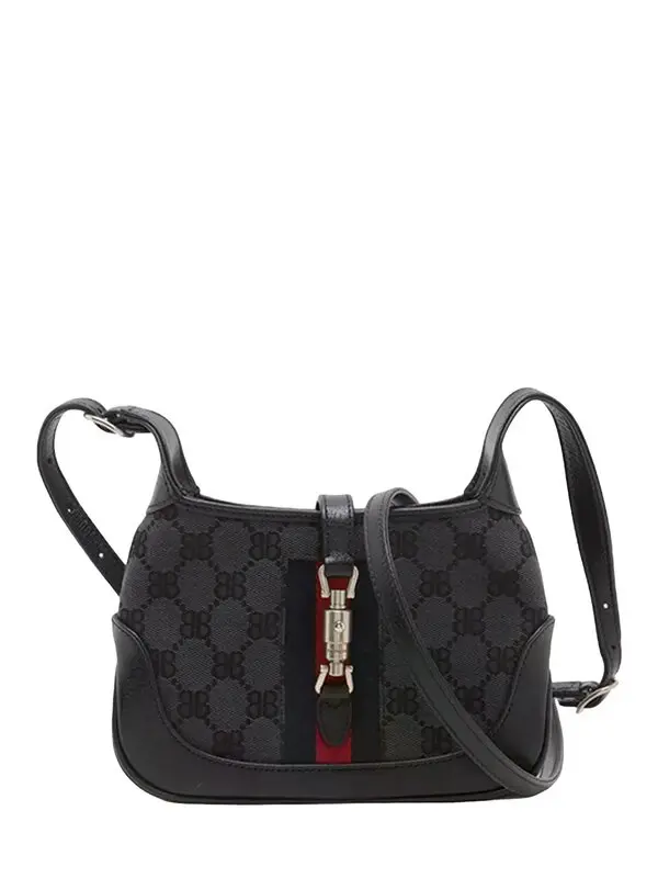 Gucci The Hacker Project Mini Jackie 1961 Crossbody Bag - Black