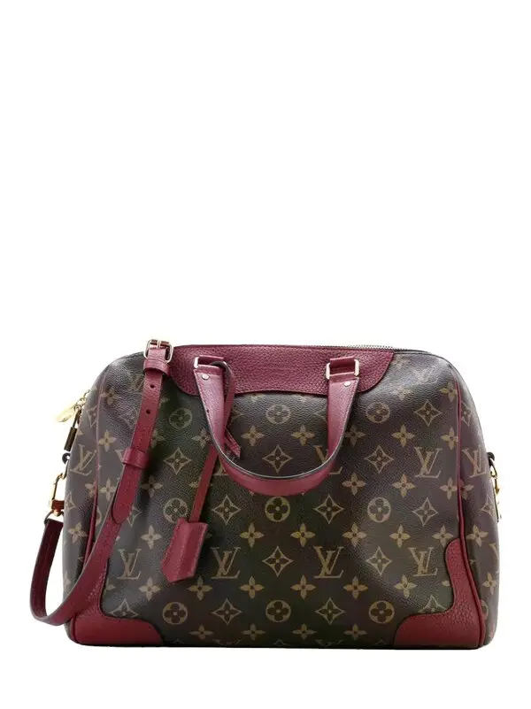 LOUIS VUITTON Retiro Nm Handbag Monogram Canvas And Leather Satchel - Brown