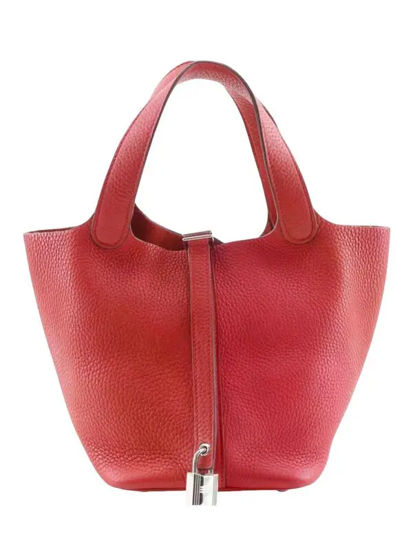 Hermès 2019 Picotin Lock 18 Handbag - Red