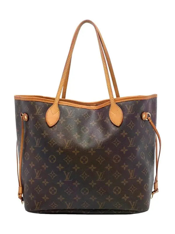 LOUIS VUITTON 2011 Monogram Neverfull Mm Tote Bag - Brown