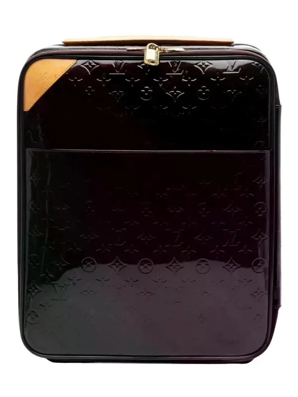 LOUIS VUITTON 2012 Monogram Vernis Pegase 45 Travel Bag - Purple