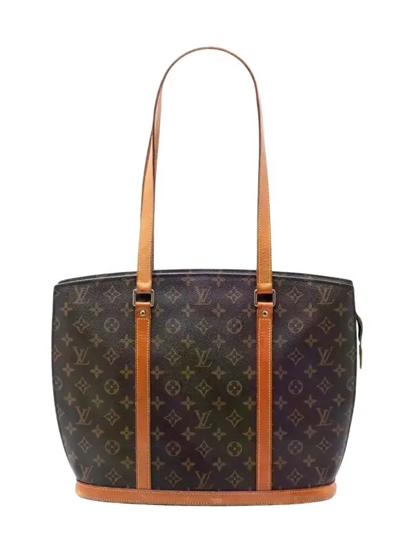 LOUIS VUITTON 2002 Monogram Babylone Tote Bag - Brown