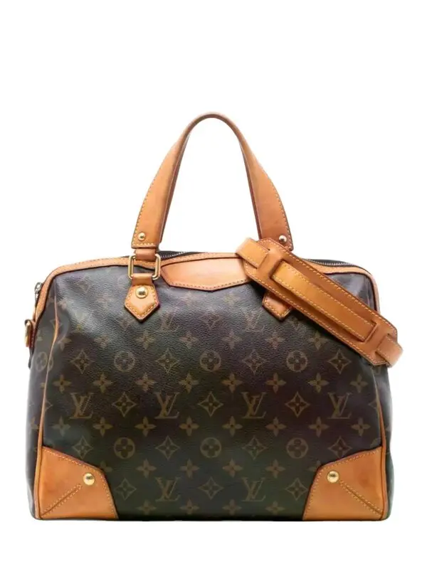 LOUIS VUITTON 2014 Monogram Retiro Pm Satchel - Brown