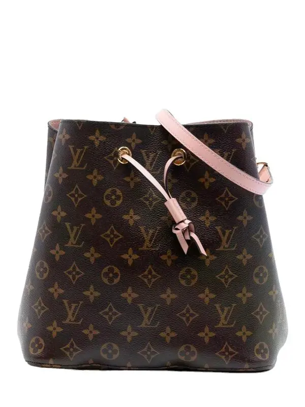 LOUIS VUITTON Monogram Neonoe Mm Bucket Bag 2021-2026 - Brown