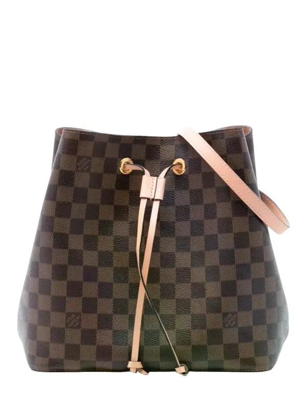 LOUIS VUITTON 2019 Damier Ebene Neonoe Mm Bucket Bag - Brown