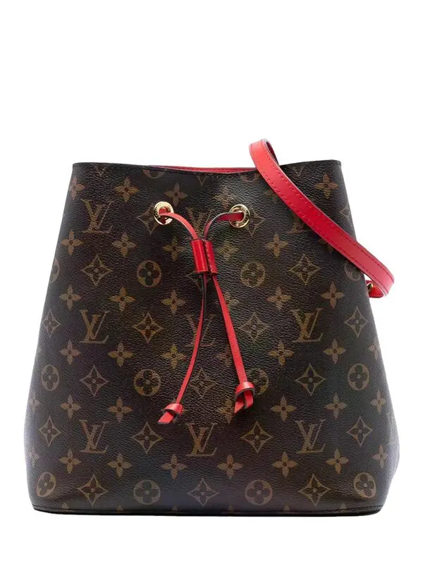 LOUIS VUITTON 2019 Monogram Neonoe Mm Bucket Bag - Brown