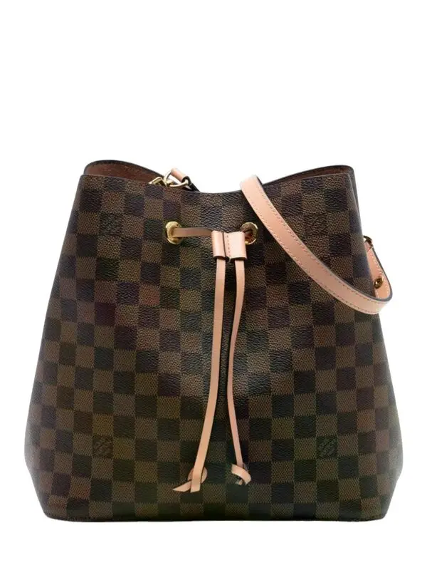 LOUIS VUITTON 2019 Damier Ebene Neonoe Mm Bucket Bag - Brown