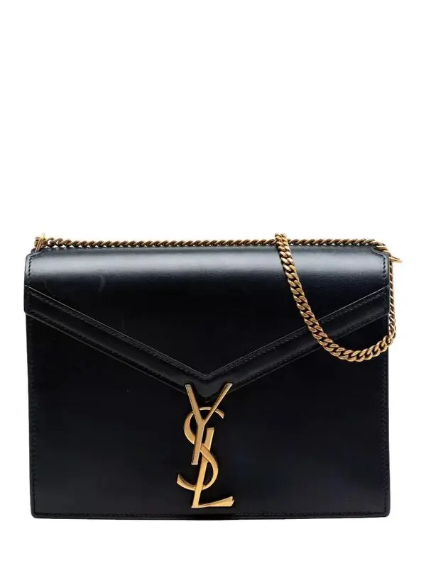 Saint Laurent 2018 Monogram Cassandra Shoulder Bag - Black
