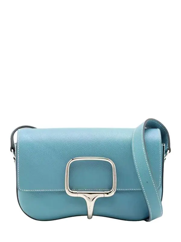 Hermès Epsom Della Cavalleria Elan Crossbody Bag - Blue