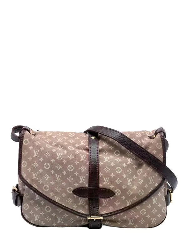 LOUIS VUITTON 2012 Monogram Idylle Saumur 30 Crossbody Bag - Pink