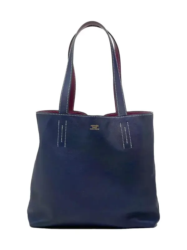 Hermès Double Sens 28 Tote Bag - Purple