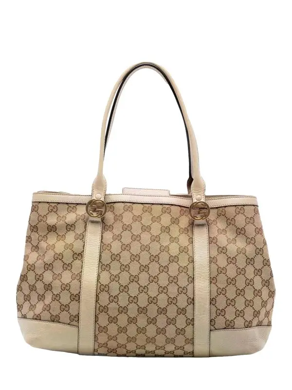Gucci 2016-2026 Gg Canvas Miss Gg Tote Bag - Neutrals