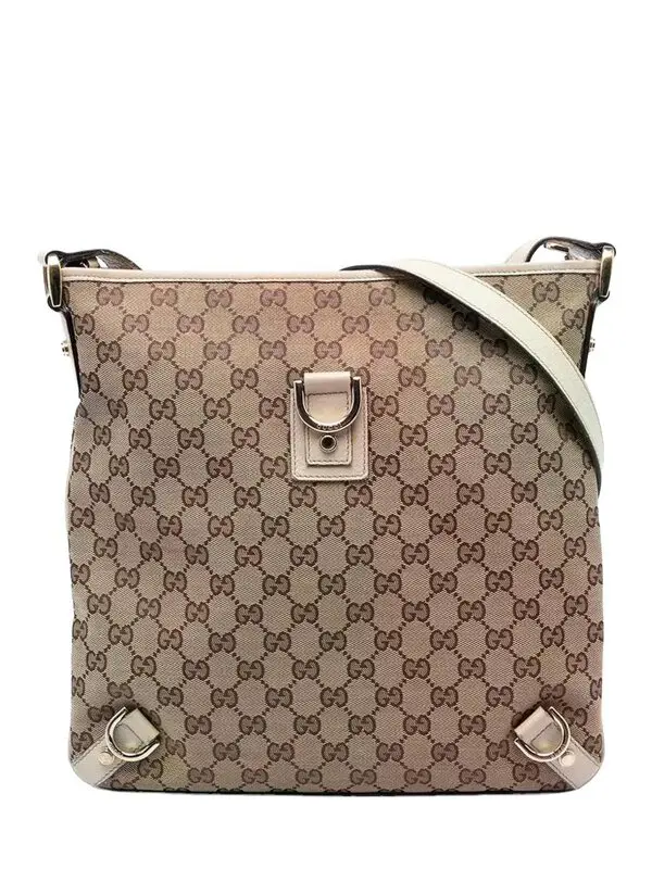 Gucci Gg Canvas Abbey D-ring Crossbody Bag - Neutrals