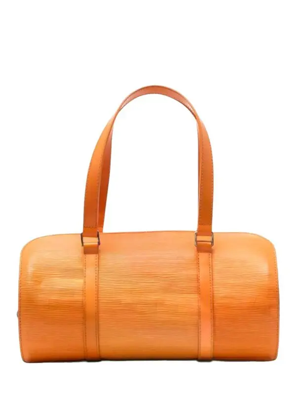 LOUIS VUITTON 2005 Epi Soufflot Handbag - Orange