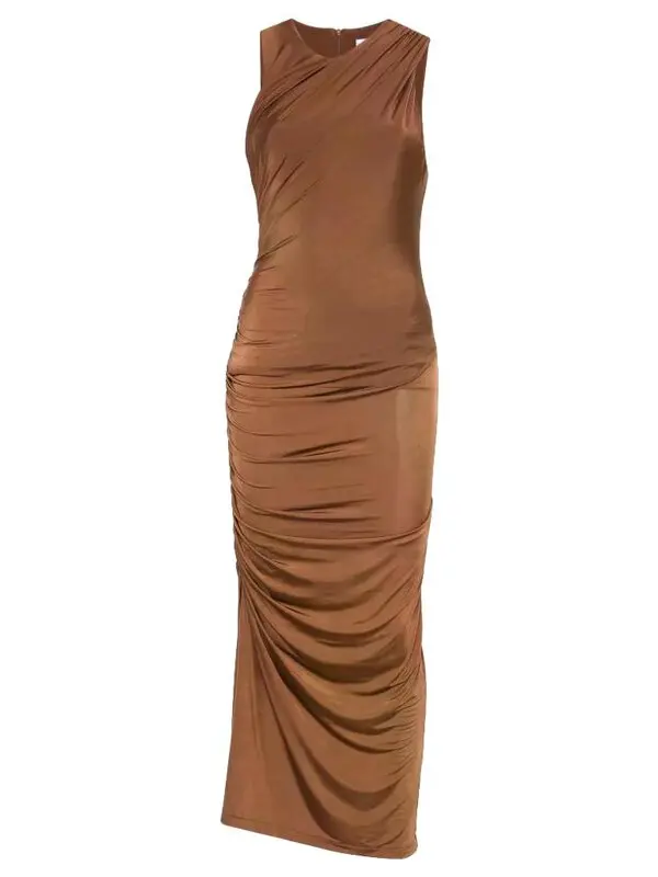 MARSEM Maxi Dress - Brown