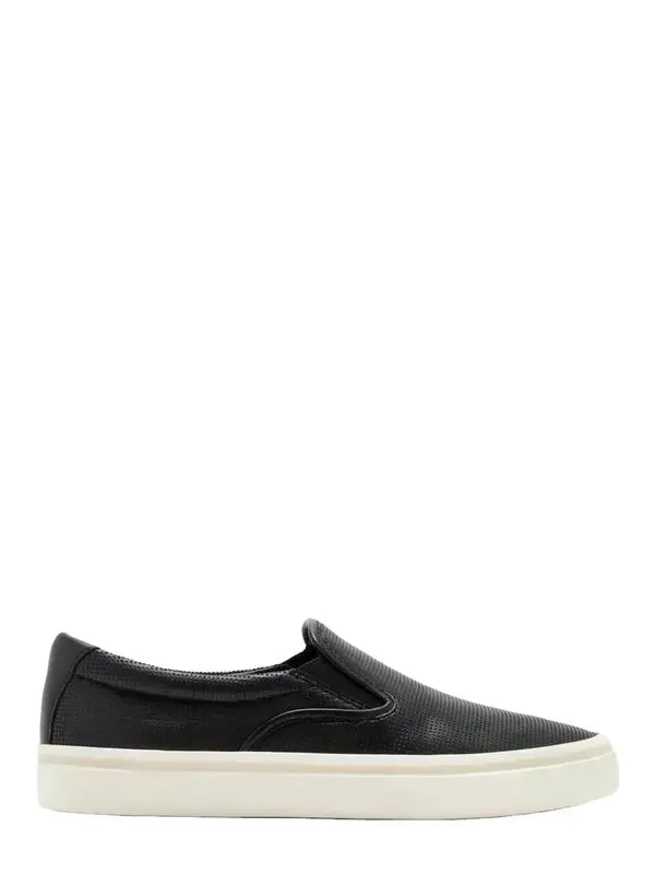 Vince Perforated Slip-on Sneakers - Black