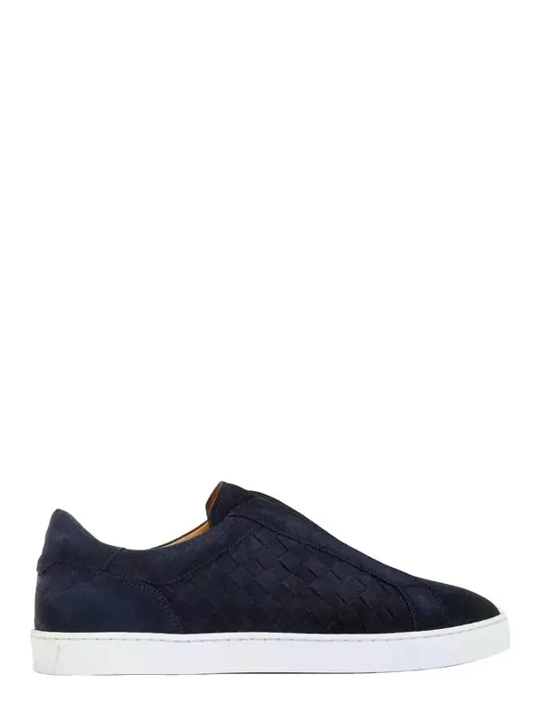 Magnanni Cote Lo Woven-design Slip-on Sneakers - Blue