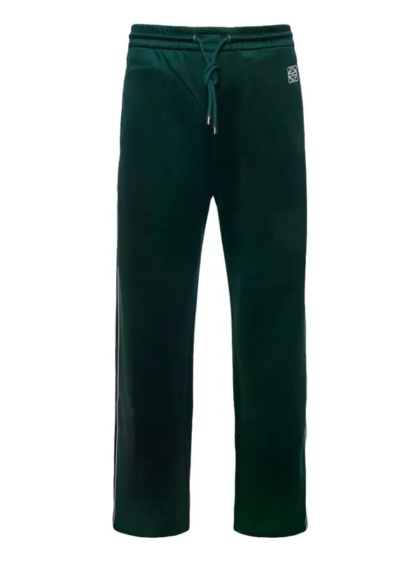 Loewe Logo Detail Track Pants - Green