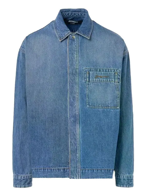Jacquemus Nimes Shirt Jacket - Blue