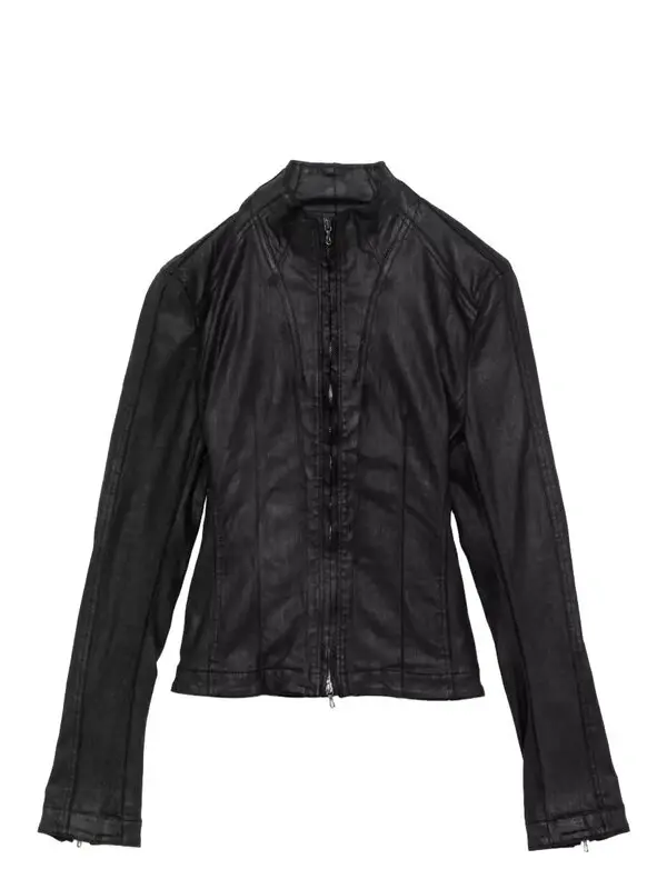 JULIUS Seamed Jacket - Black
