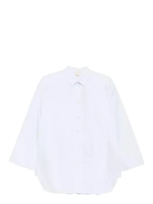 Aspesi Long-sleeve Striped Shirt - White