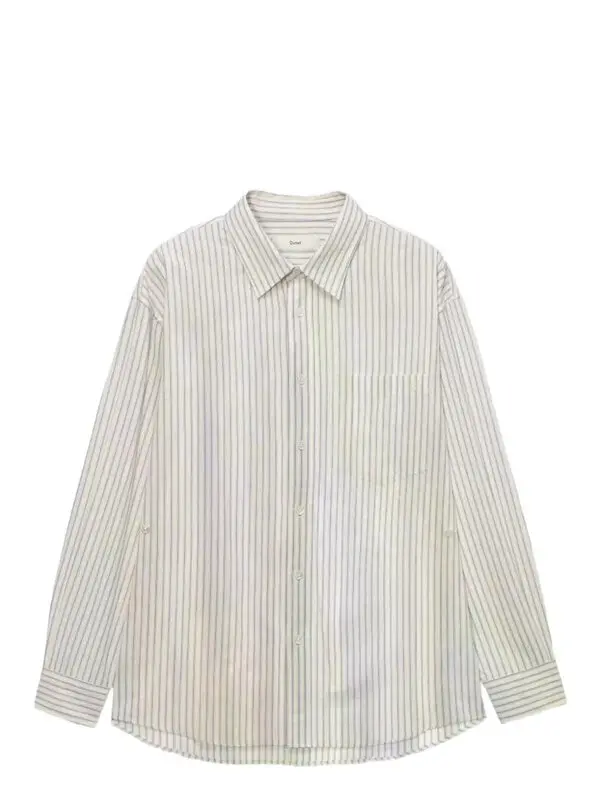 DUNST Striped Shirt - Neutrals