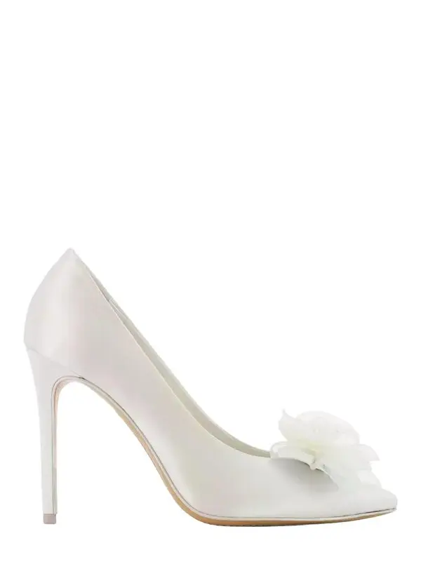 SOPHIA WEBSTER Rosette Pearl Pumps - White