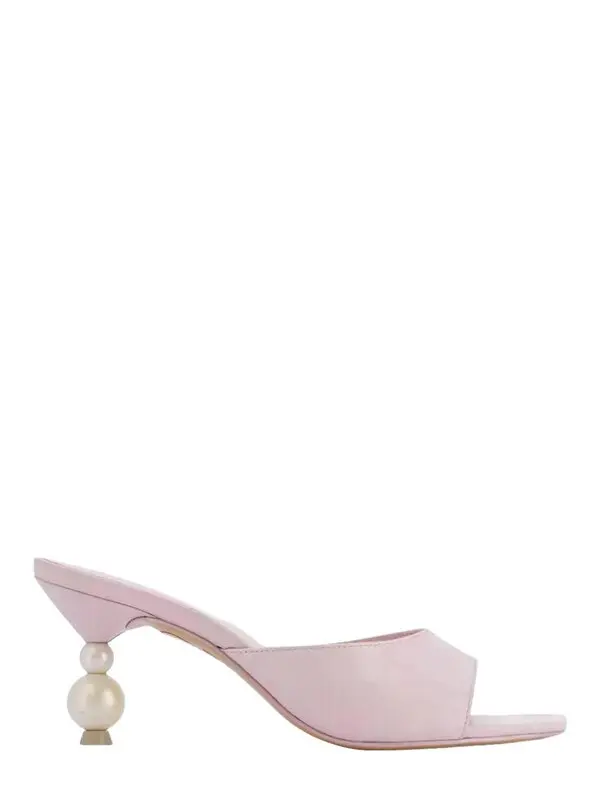 SOPHIA WEBSTER Perla Sculpted Heel Sandals - Pink