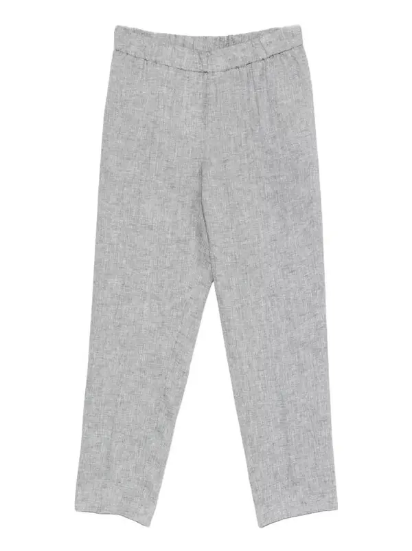 Peserico Elasticated Trousers - Grey