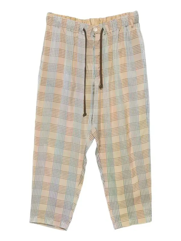 UMA WANG Drawstring Trousers - Neutrals
