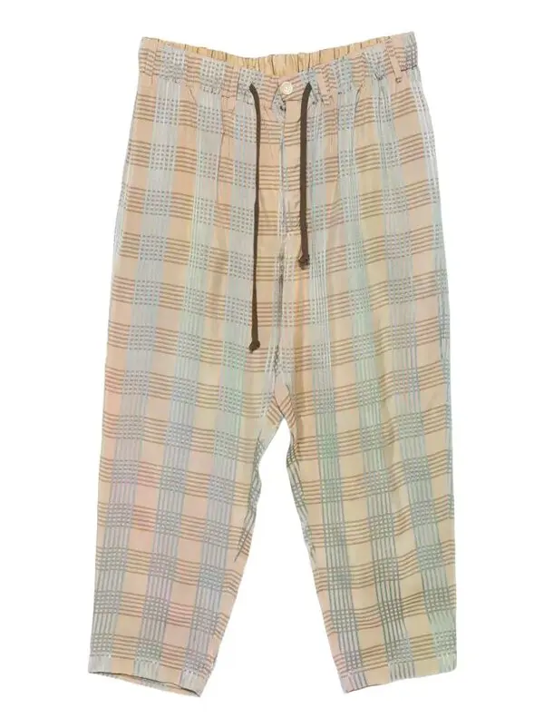UMA WANG Drawstring Trousers - Neutrals