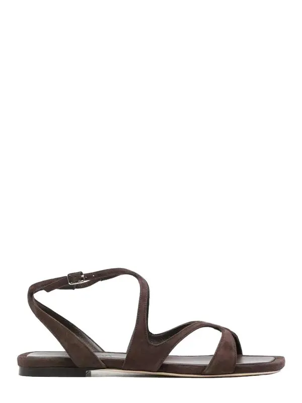 JIMMY CHOO Ayla Strappy Sandals - Brown