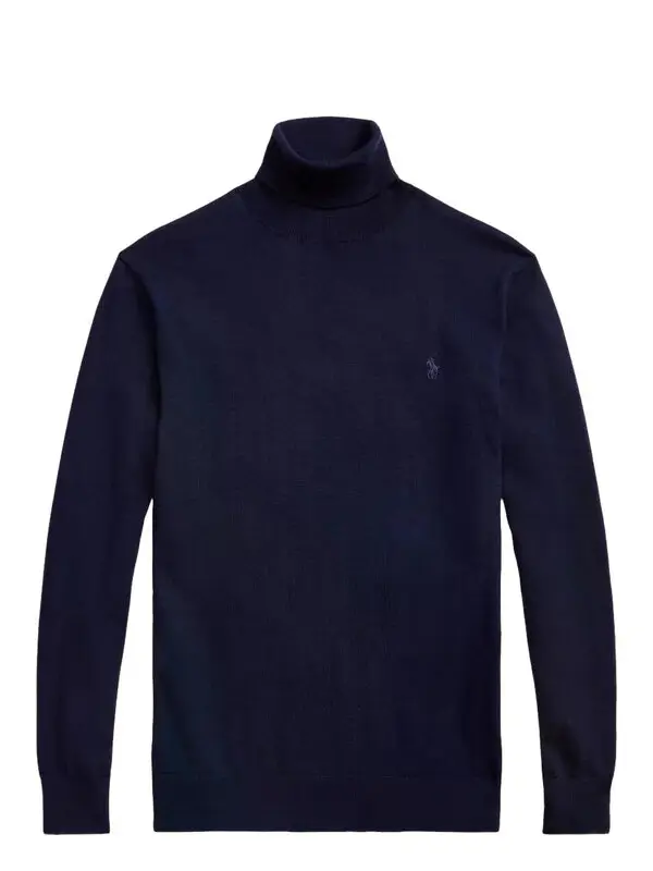 Polo Ralph Lauren Roll-neck Sweater - Blue