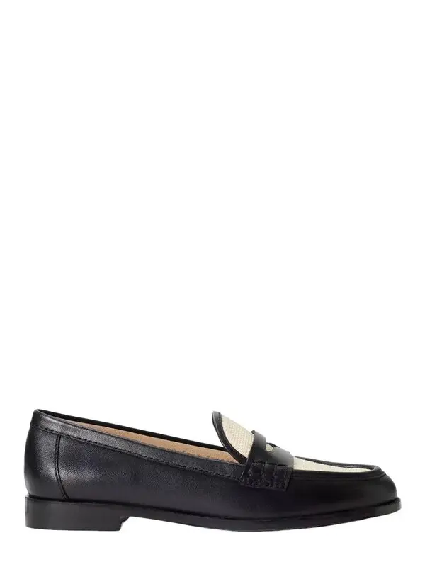 Ralph Lauren Leather Loafers - Black