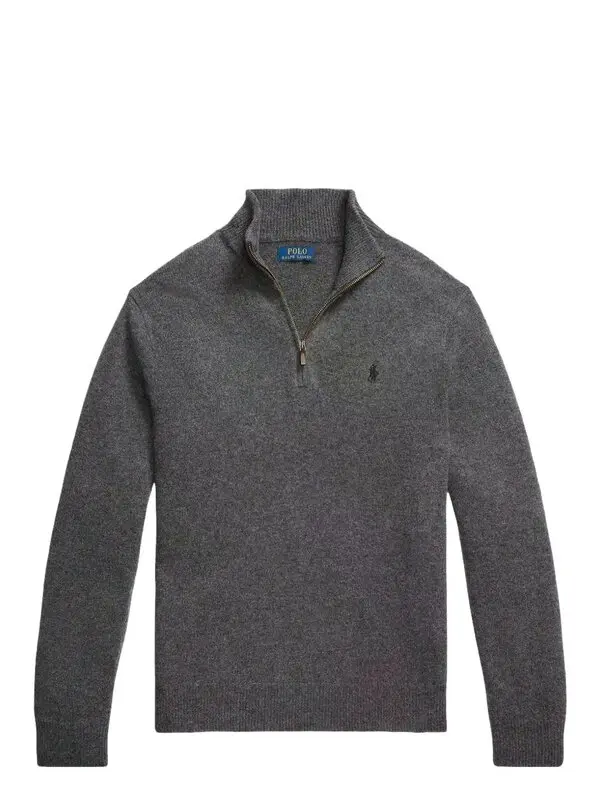 Polo Ralph Lauren Quarter-zip Sweater - Grey