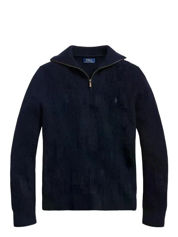 Polo Ralph Lauren Knit Zip Sweater - Blue