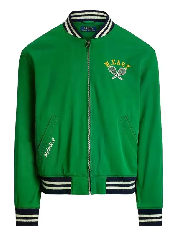 Polo Ralph Lauren Embroidered Appliquéd Jacket - Green