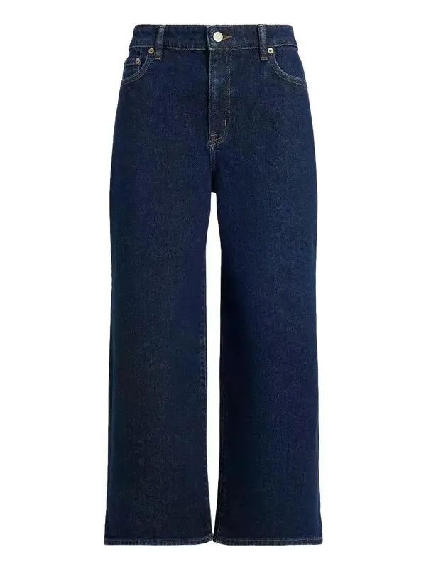 Ralph Lauren Five-pocket Wide Leg Jeans - Blue