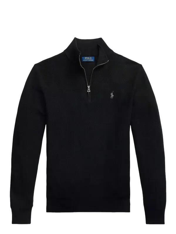 Polo Ralph Lauren Half-zip Sweater - Black